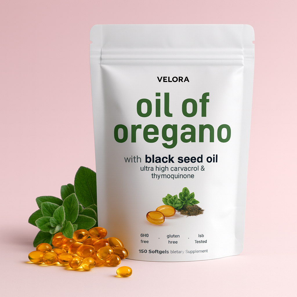 Velora™ - Oregano Oil with Black Seed Oil – VELORA US